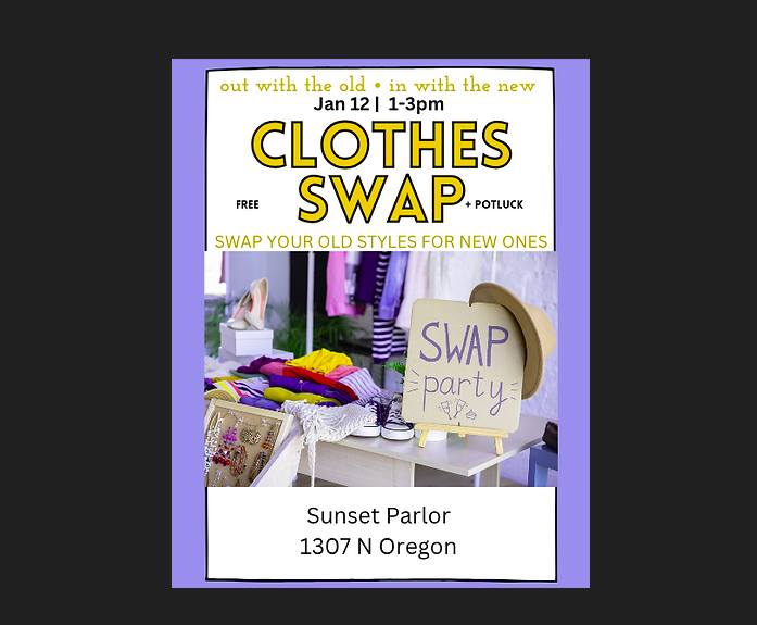Clothing Swap & Potluck - EPStuff