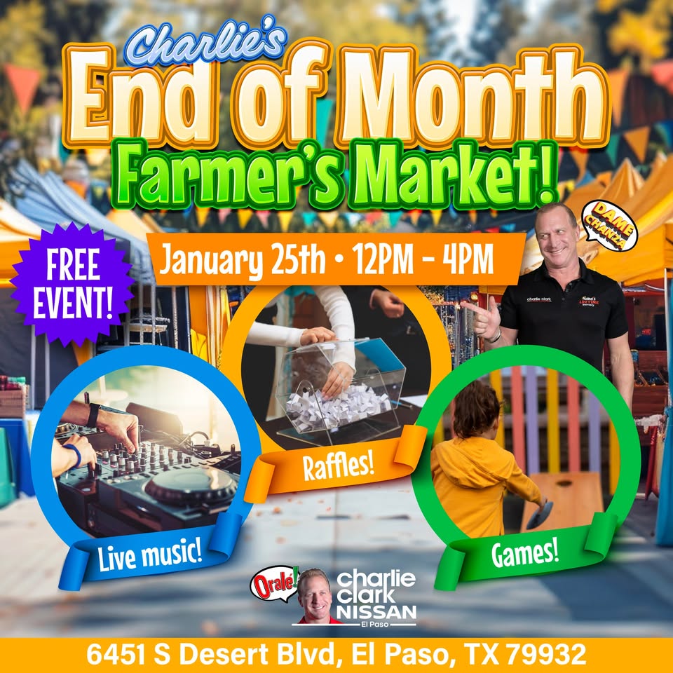 Farmer's Market at Charlie Clark Nissan El Paso - EPStuff