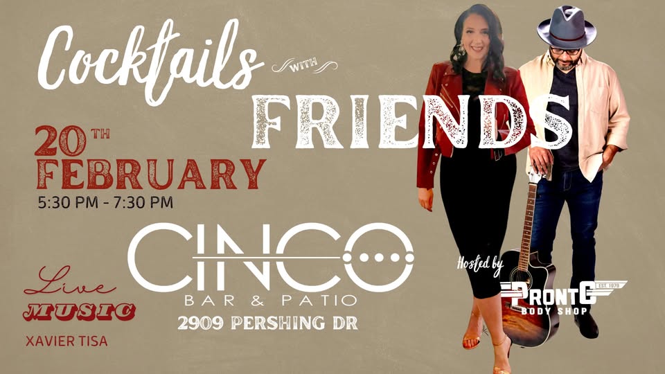 Cocktails with Friends at Cinco Bar & Patio - EPStuff