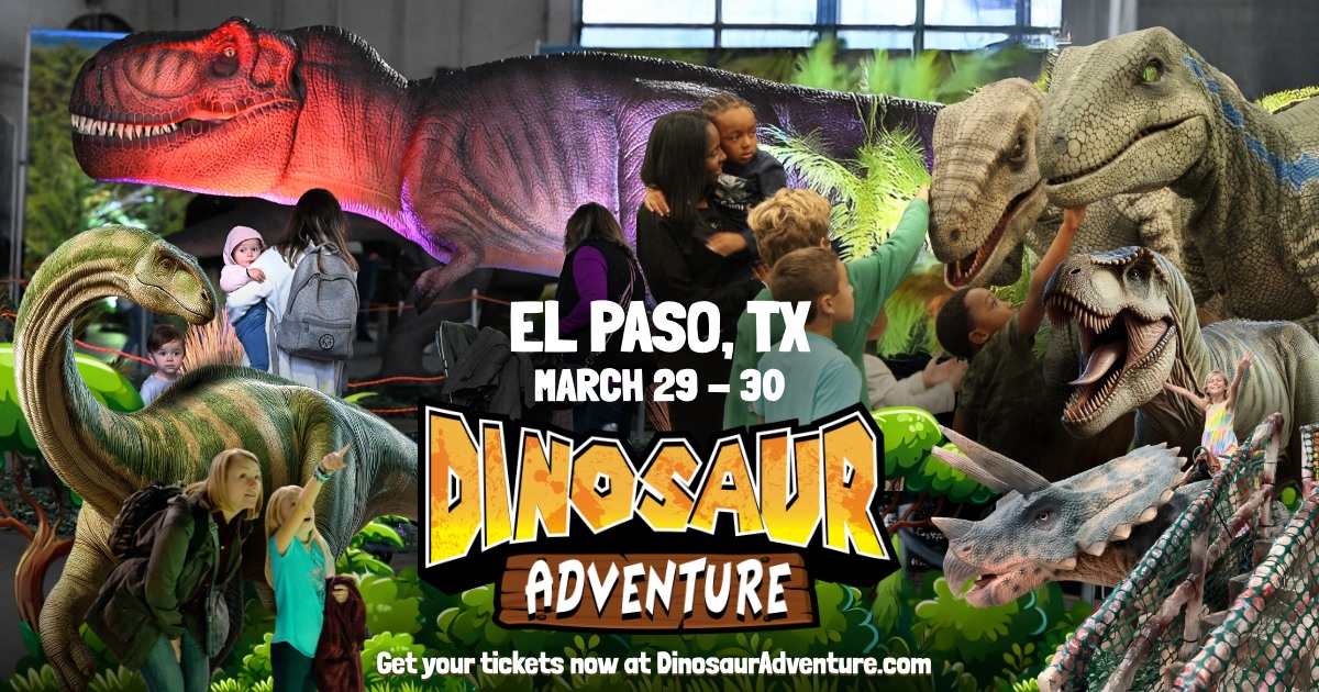 Dinosaur Adventure at El Paso County Coliseum