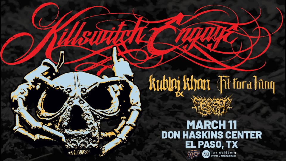 Killswitch Engage at Don Haskins Center - EPStuff