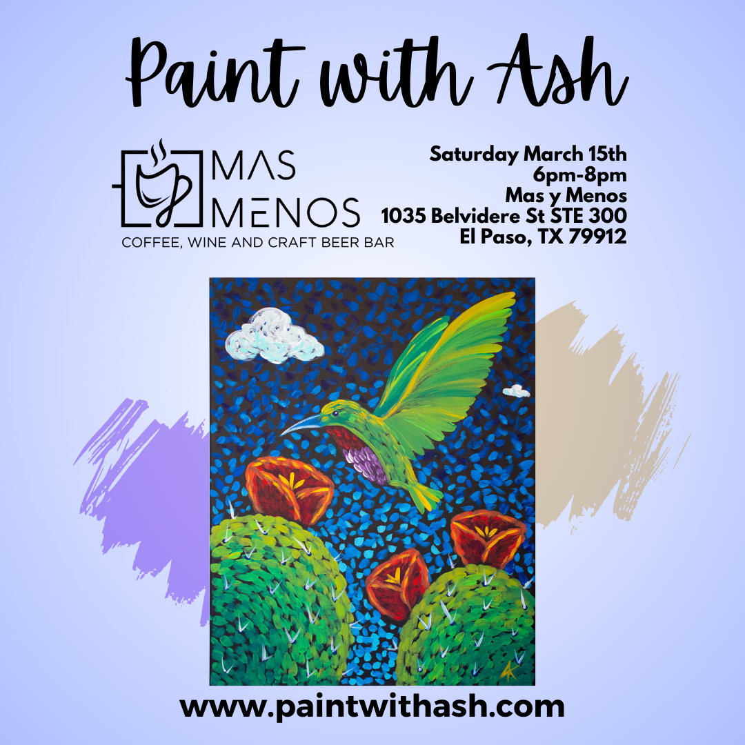Paint With Ash at Mas Y Menos - EPStuff