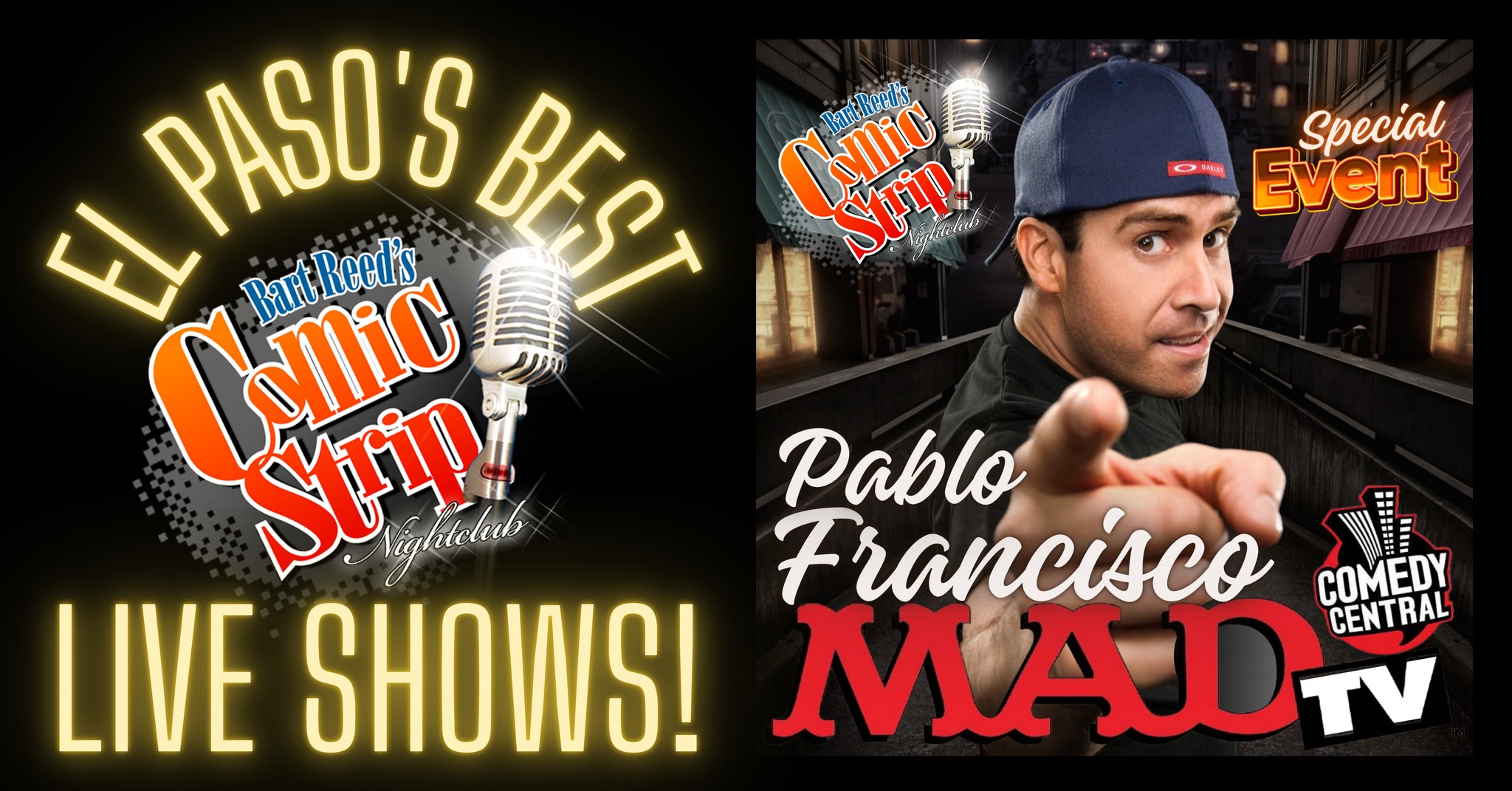 Pablo Francisco at El Paso Comic Strip - EPStuff