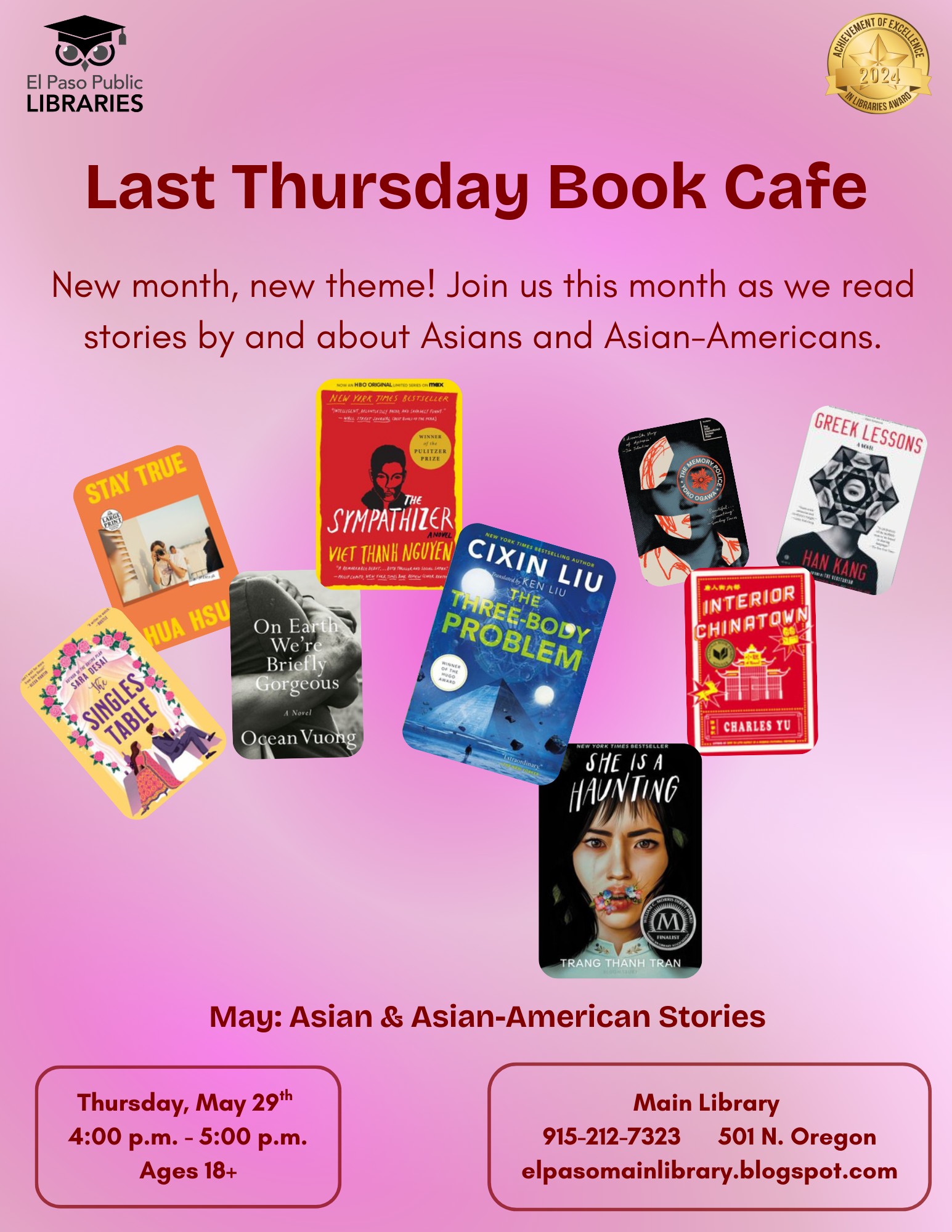 Last Thursday Book Cafe - EPStuff