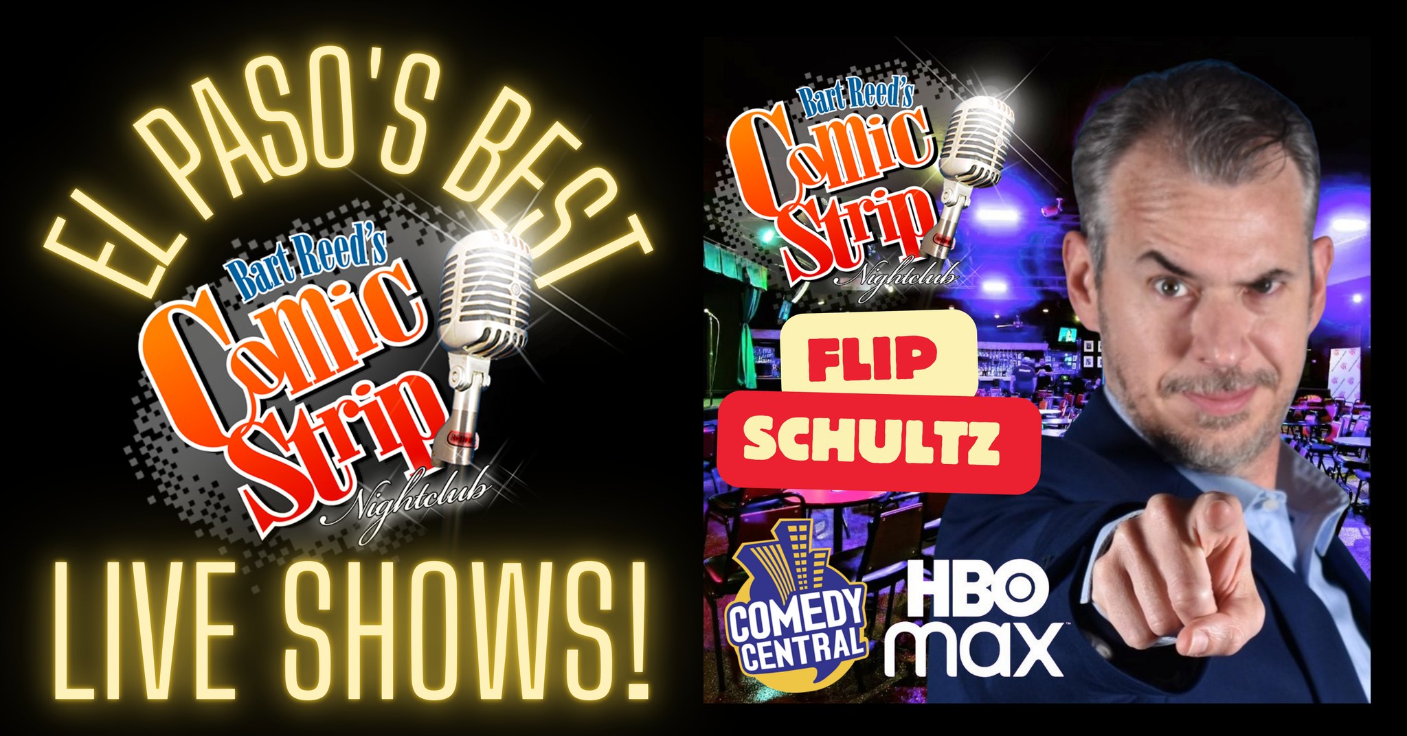 Flip Schultz at El Paso Comic Strip - EPStuff
