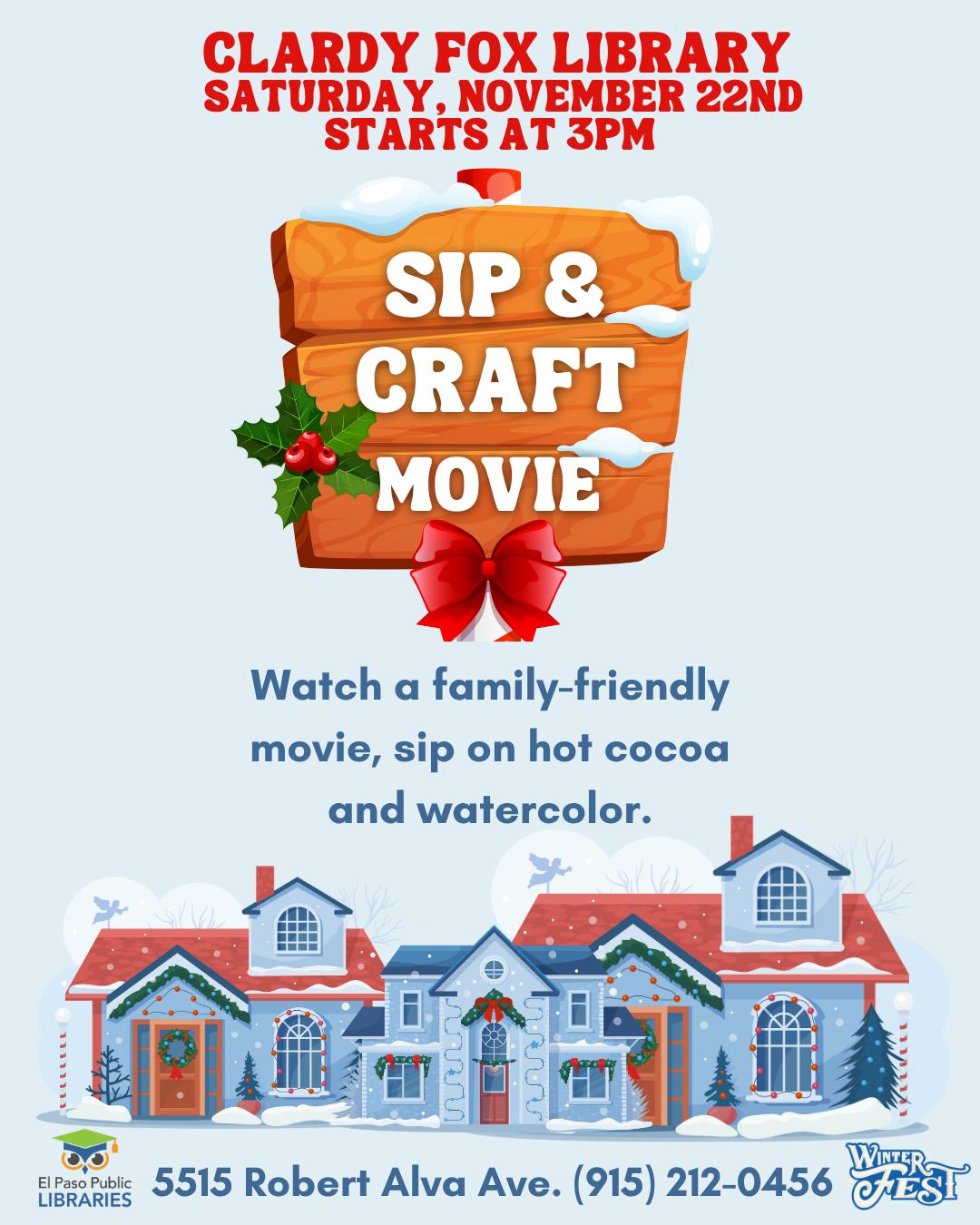 Sip & Craft Movie - EPStuff