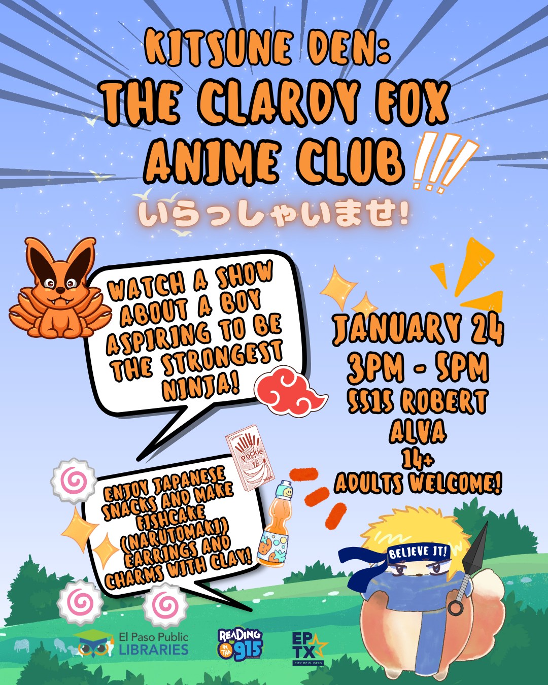 Kitsune Den: The Clardy Fox Anime Club - EPStuff